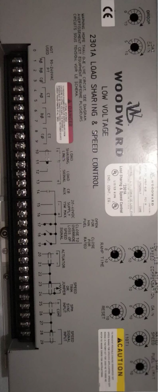 Sell & Wholesale Woodward 2301A 9907-018 - EUR Automation | Industry ...